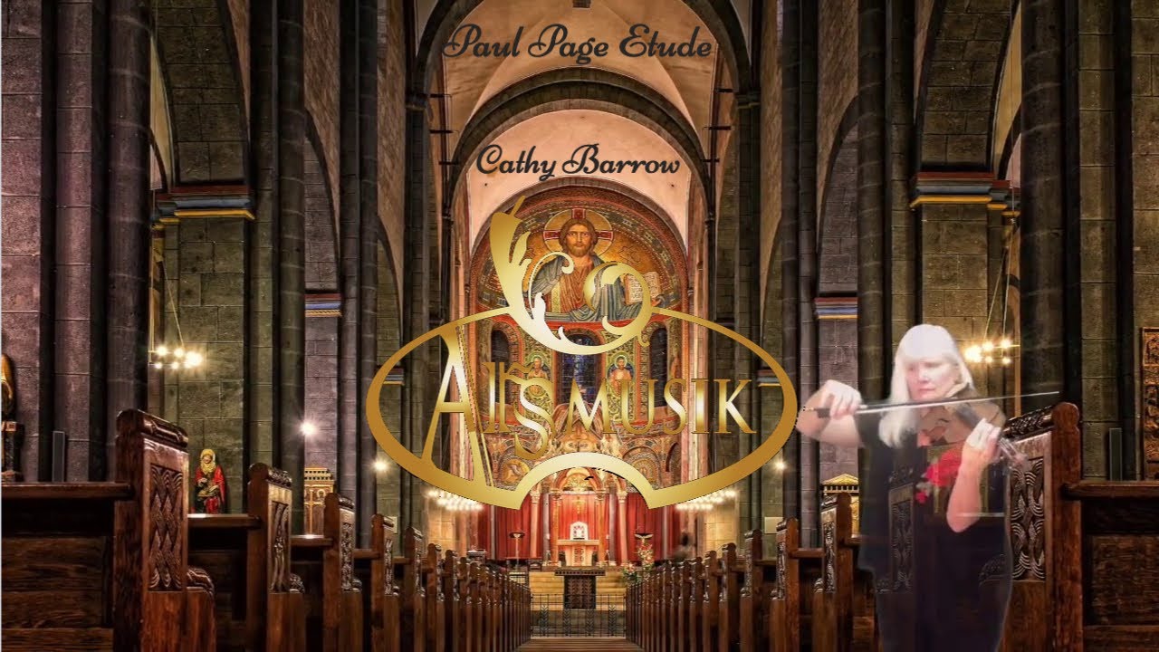 Paul Page - Etude No. 1 - Catherine Barrow - Violinista - YouTube