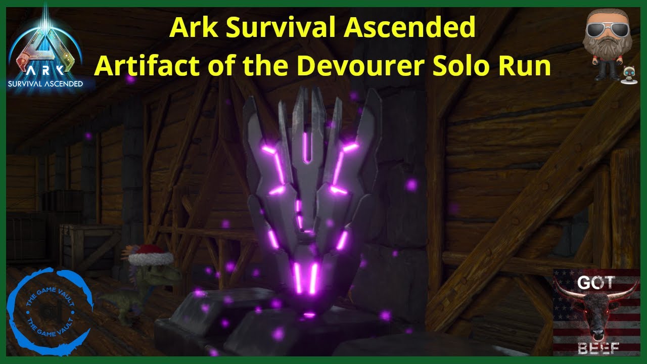 Ark Survival Ascended [PS5] Artifact of the Devourer Solo Run - YouTube