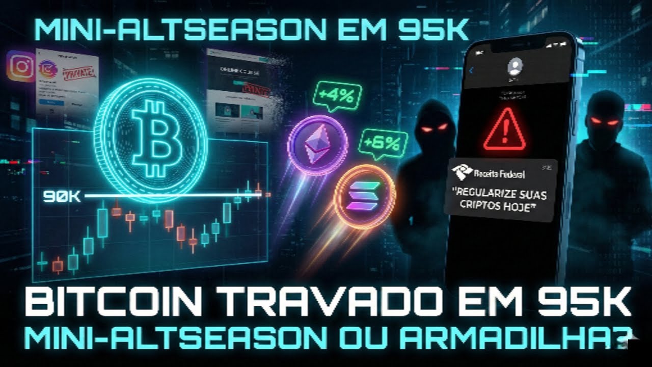 Bitcoin travado em 90k | Mini-altseason ou armadilha? - YouTube