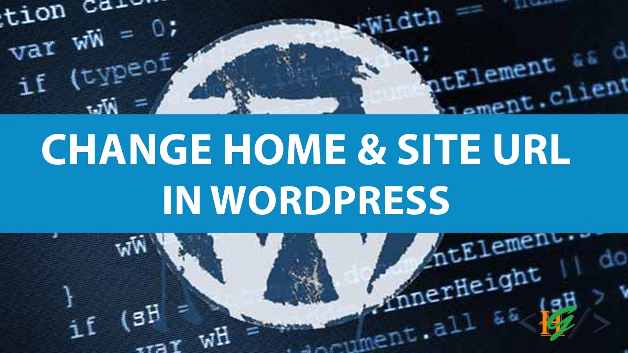 How to change Home and Site URL in WordPress | Two Methods - YouTube