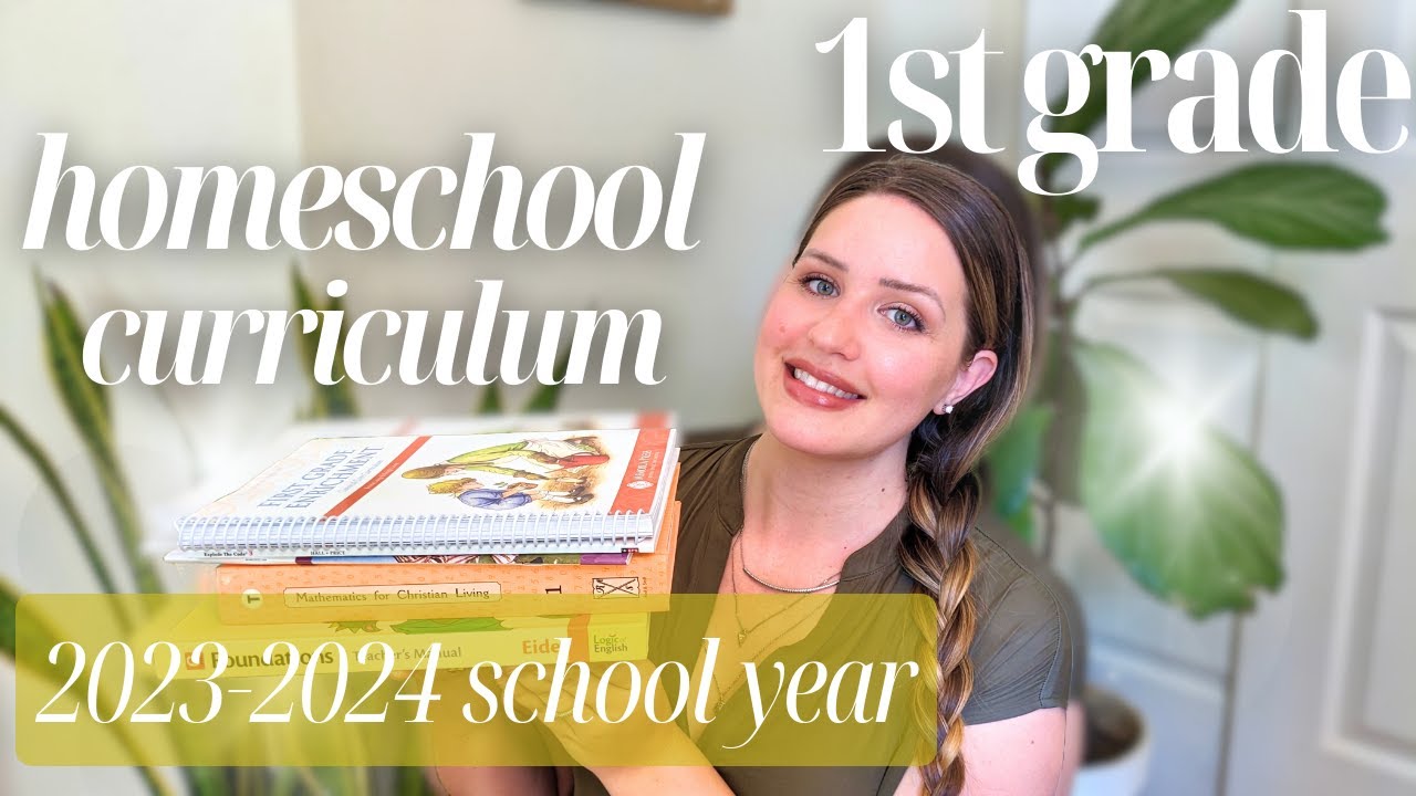 1ST GRADE HOMESCHOOL CURRICULUM || 2023-2024 School Year - YouTube