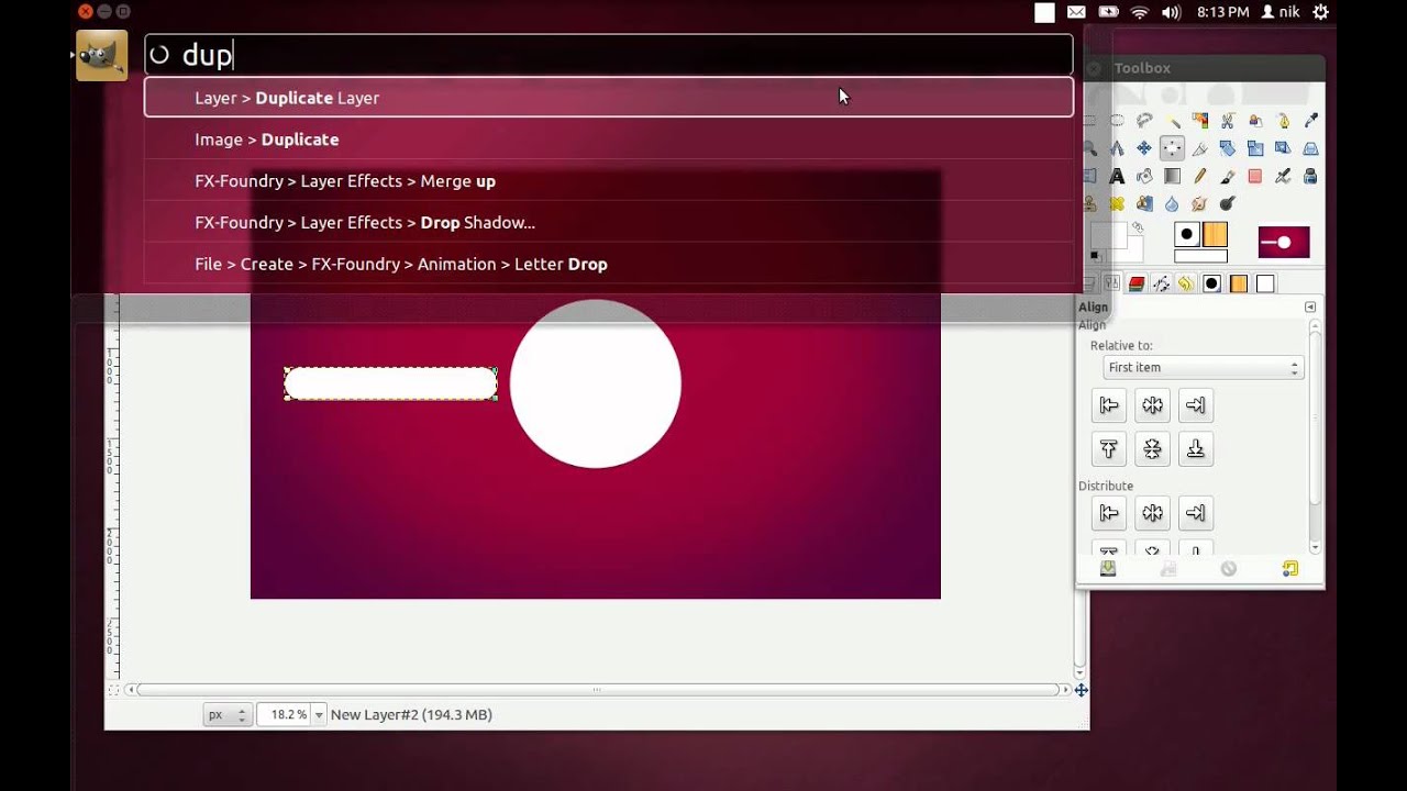 GIMP HUD wallpaper GIMP - YouTube
