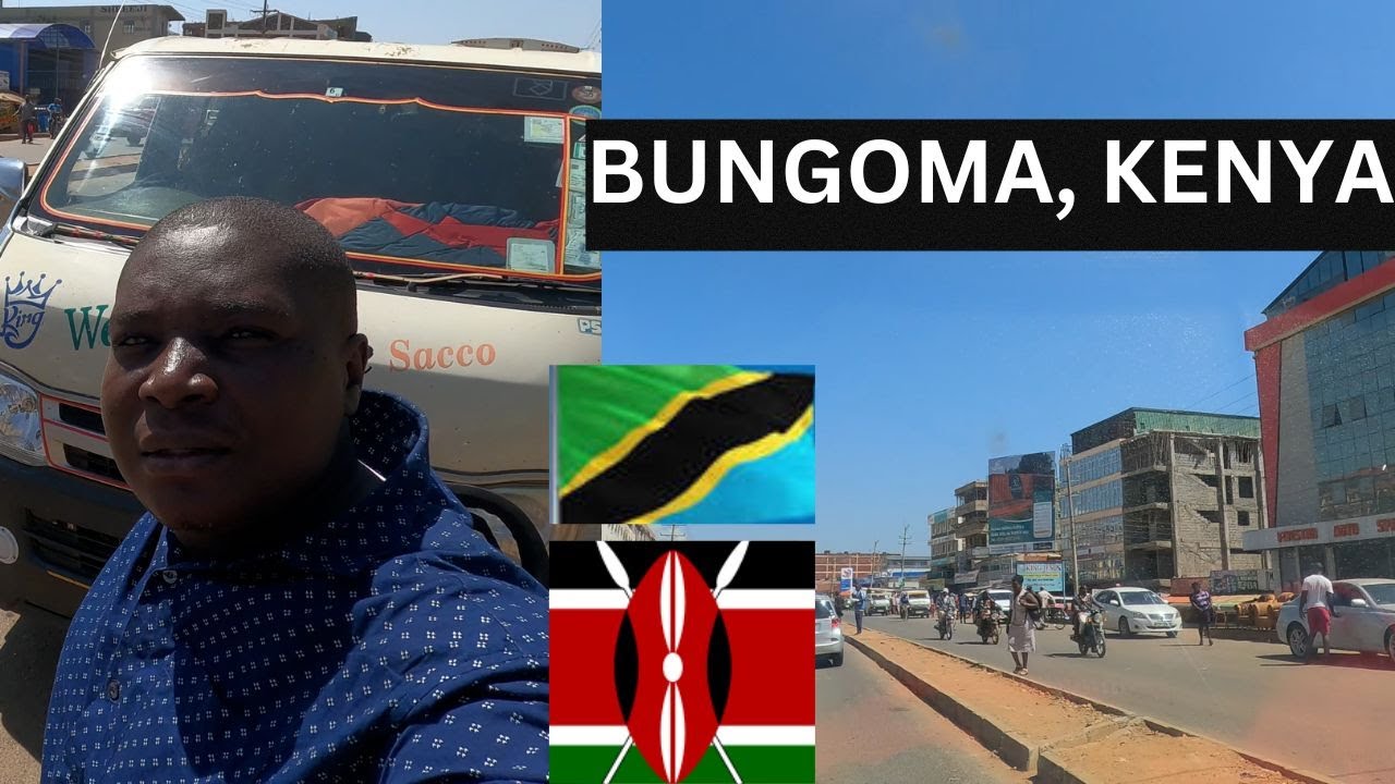 Arriving in BUNGOMA TOWN From KAKAMEGA TOWN - YouTube