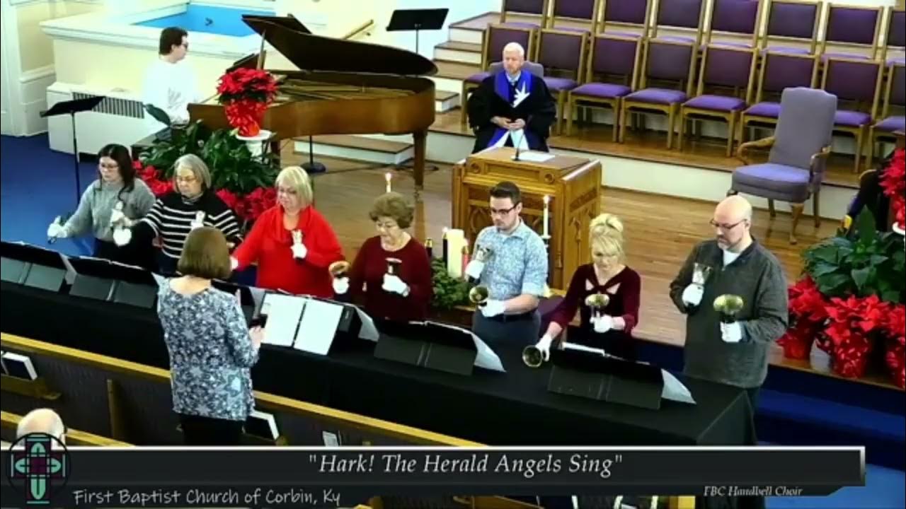 Hark The Herald Angels Sing (handbells) - YouTube