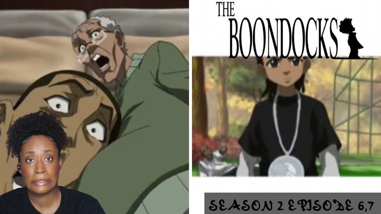 Grandpas Crazy Girlfriend!!! The Boondocks- 2x6,7- REACTIONN!!!! - YouTube