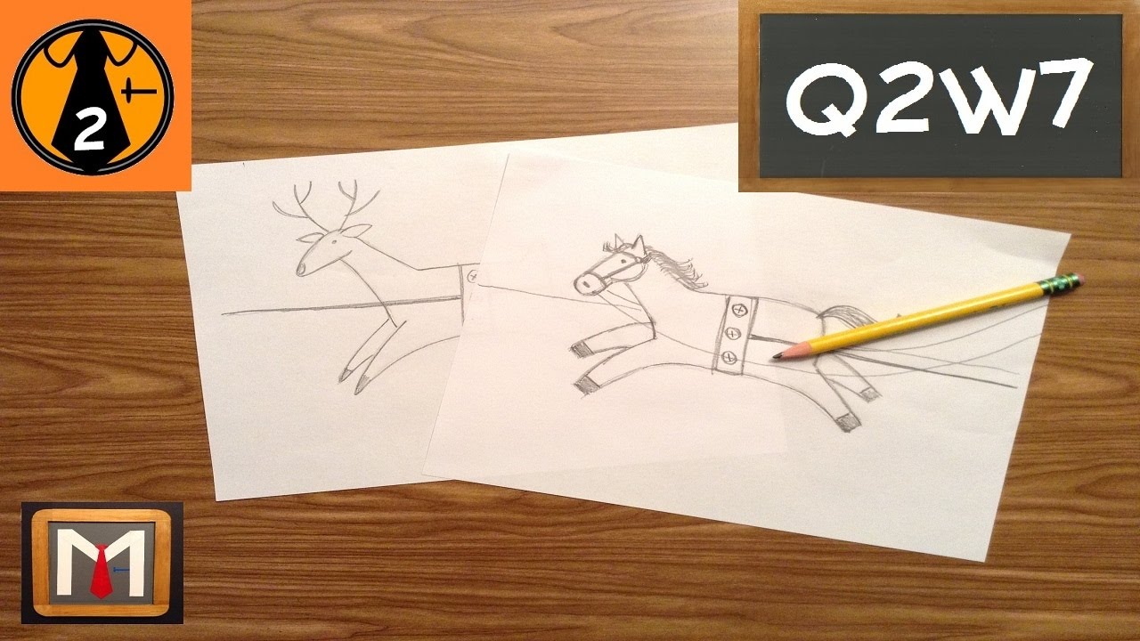 How to Draw a Dashing Horse - YouTube