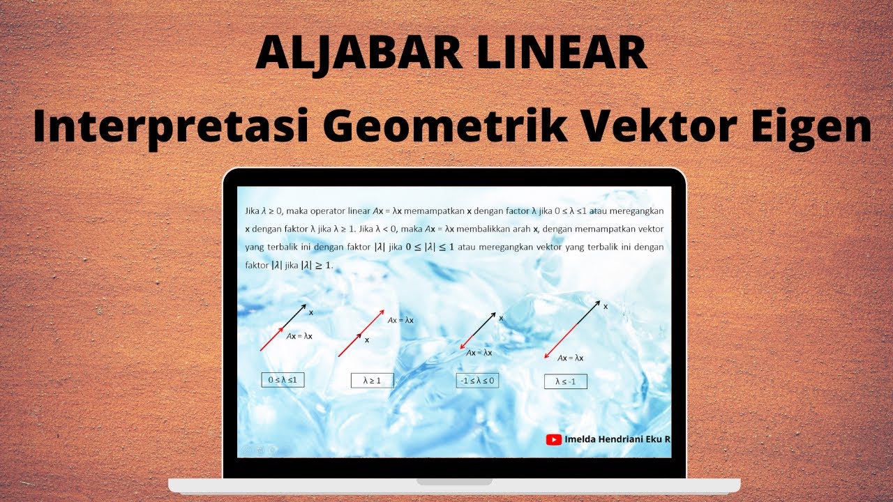 Interpretasi Geometrik Vektor Eigen - YouTube