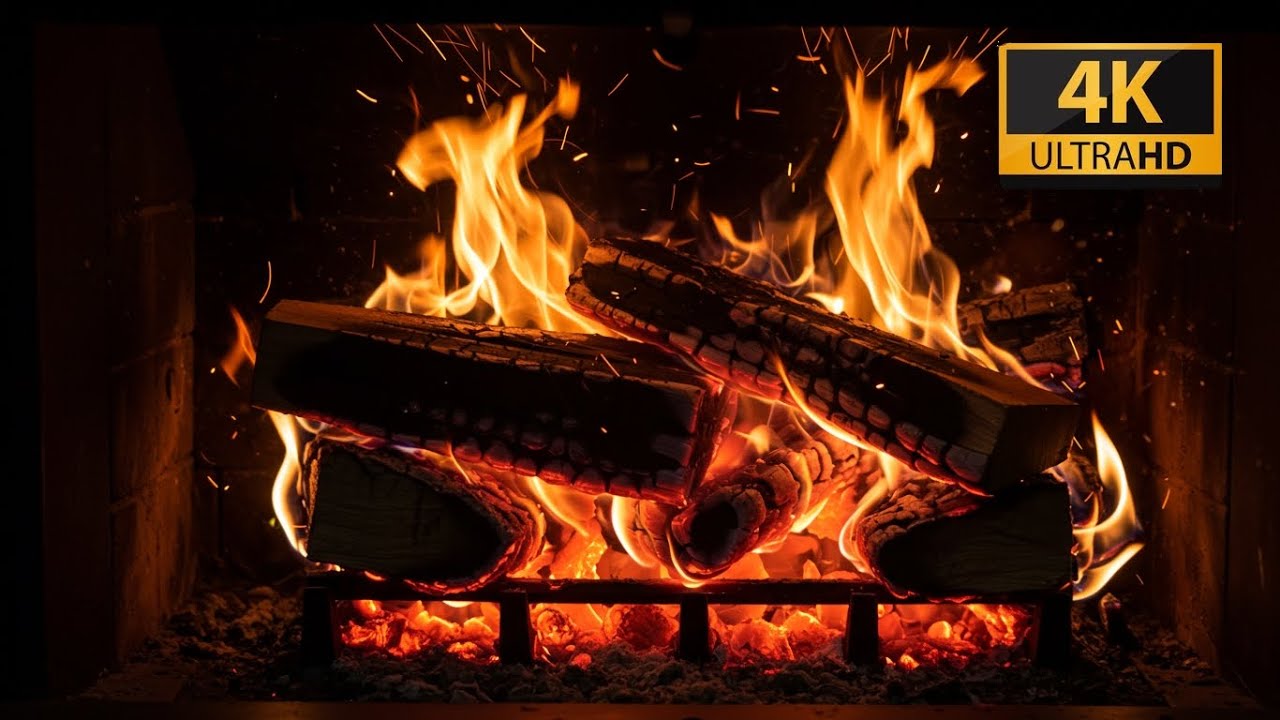 ASMR Fireplace Sounds: Embrace the Calm of a Quiet Night - YouTube