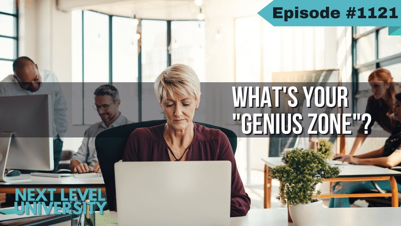 #1121 - What’s Your “Genius Zone”? - Live Podcast - YouTube