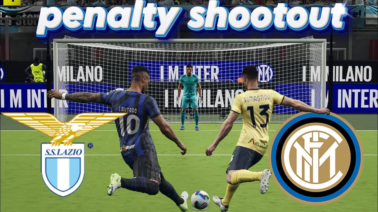eFootball 25 | Serie A Penalty Shootout: Inter Milan vs Lazio #penalty ...