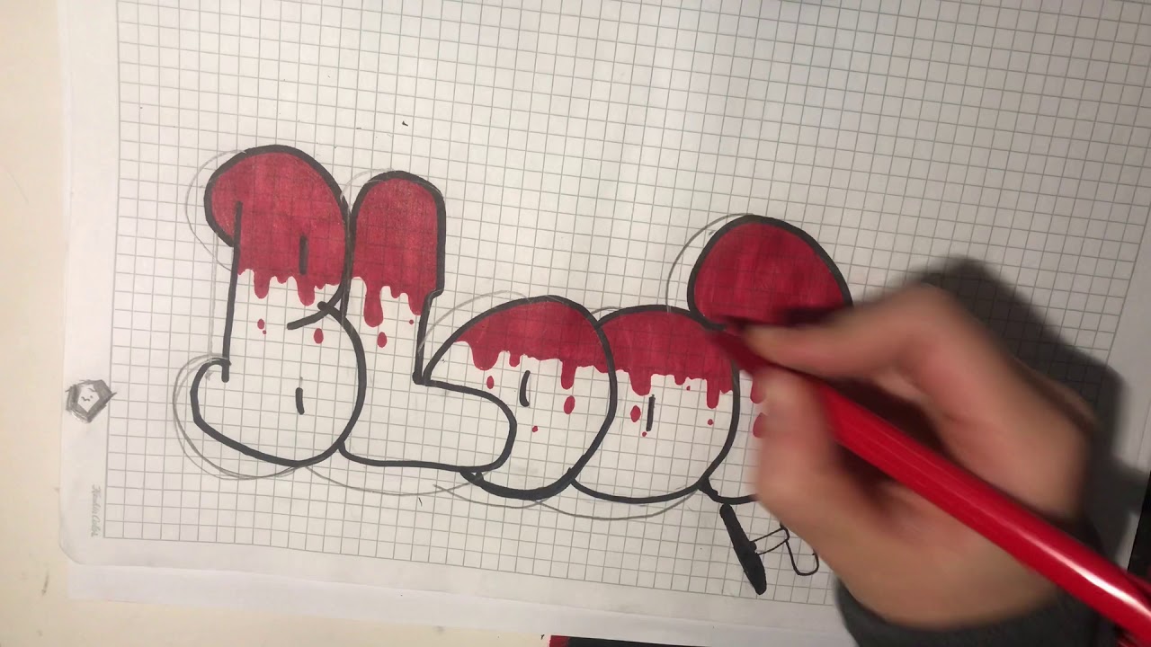 Blood graffiti | blood yazdım Elf #graffiti #blood #elf # ...