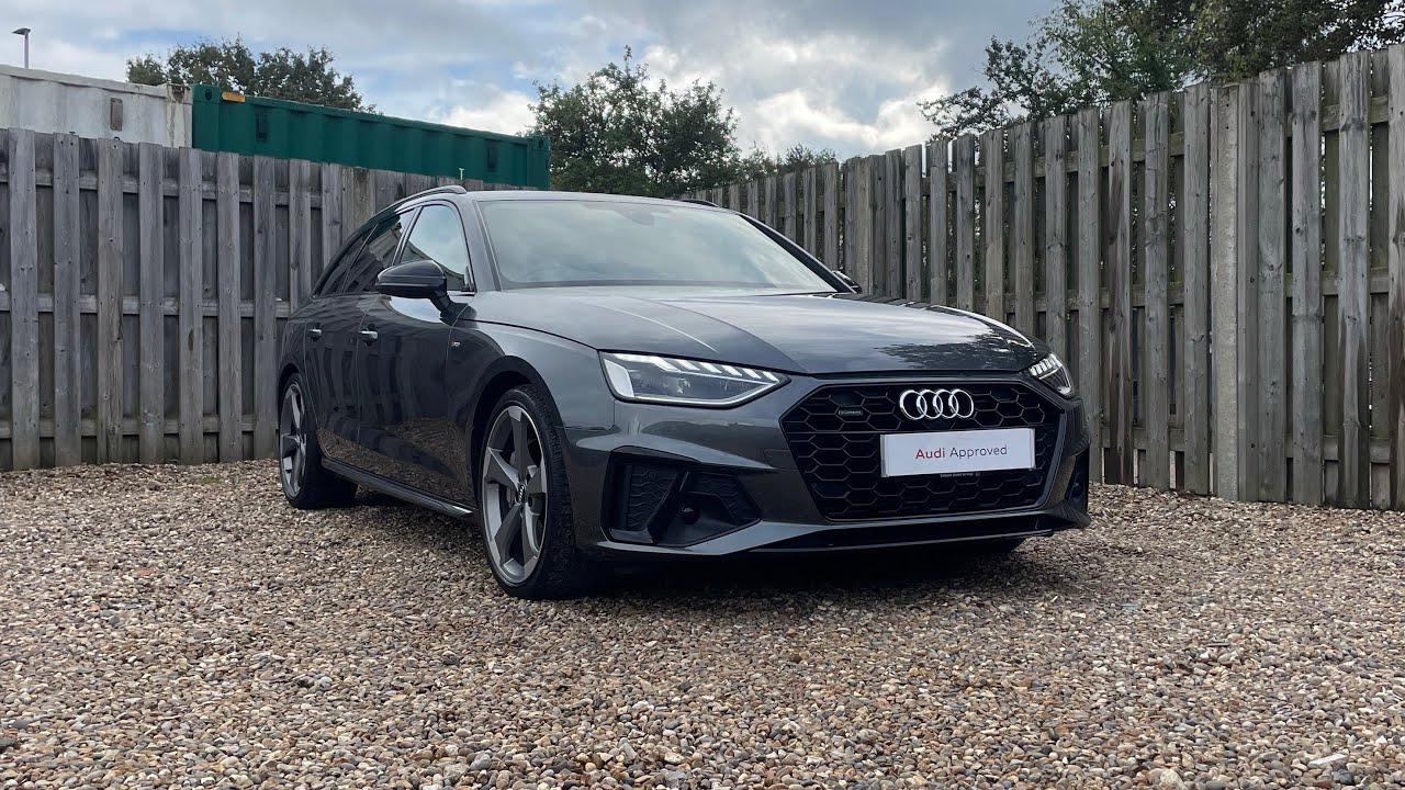 AUDI A4 AVANT BLACK EDITION - CAMBRIDGE AUDI - YouTube