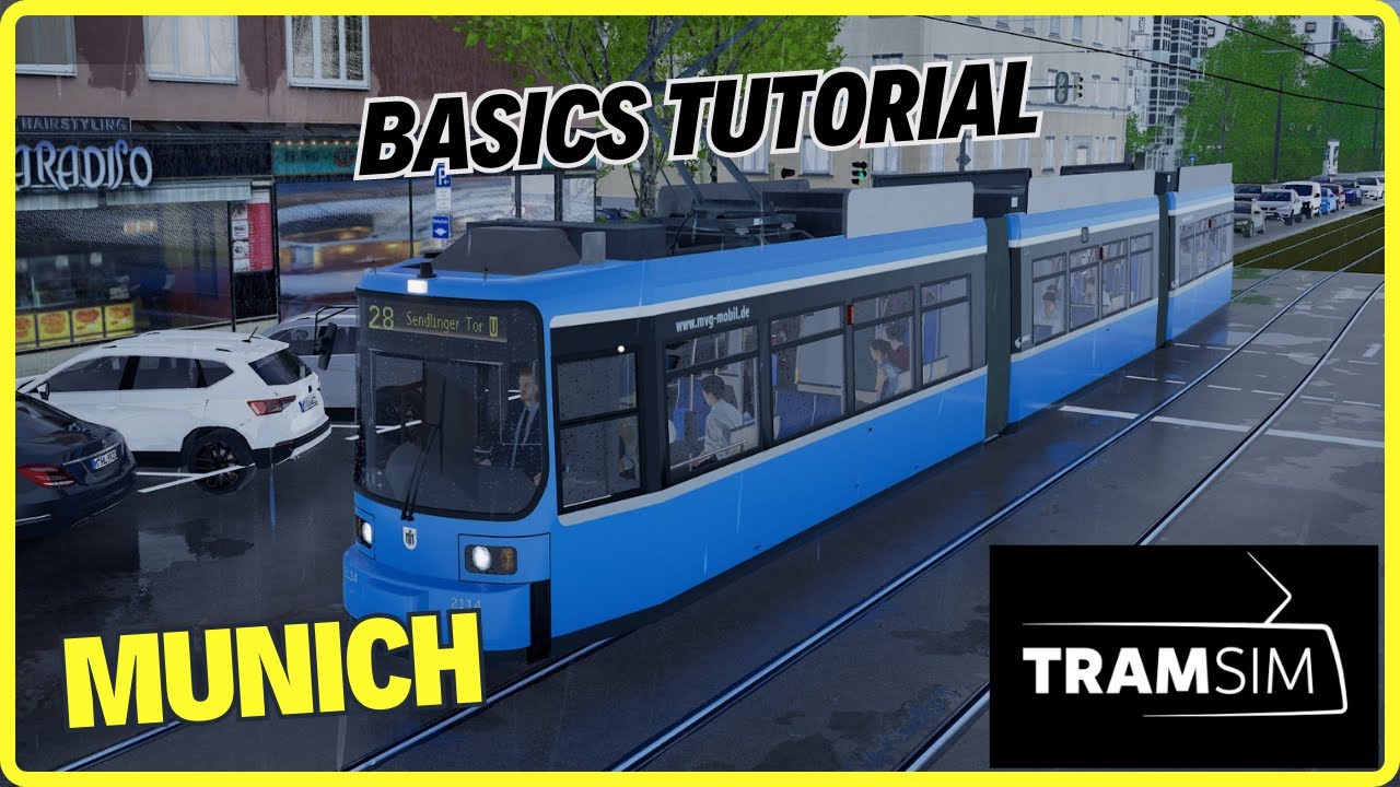 TramSim Munich | Basics Tutorial | IBIS Switching Lights Startup Signals - YouTube
