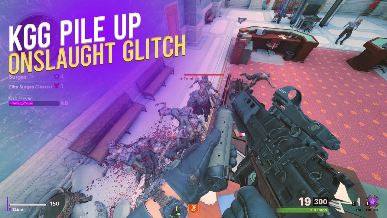 ONSLAUGHT CONTAINMENT - KGB Easy Zombie Pile Up Glitch | Black Ops Cold ...