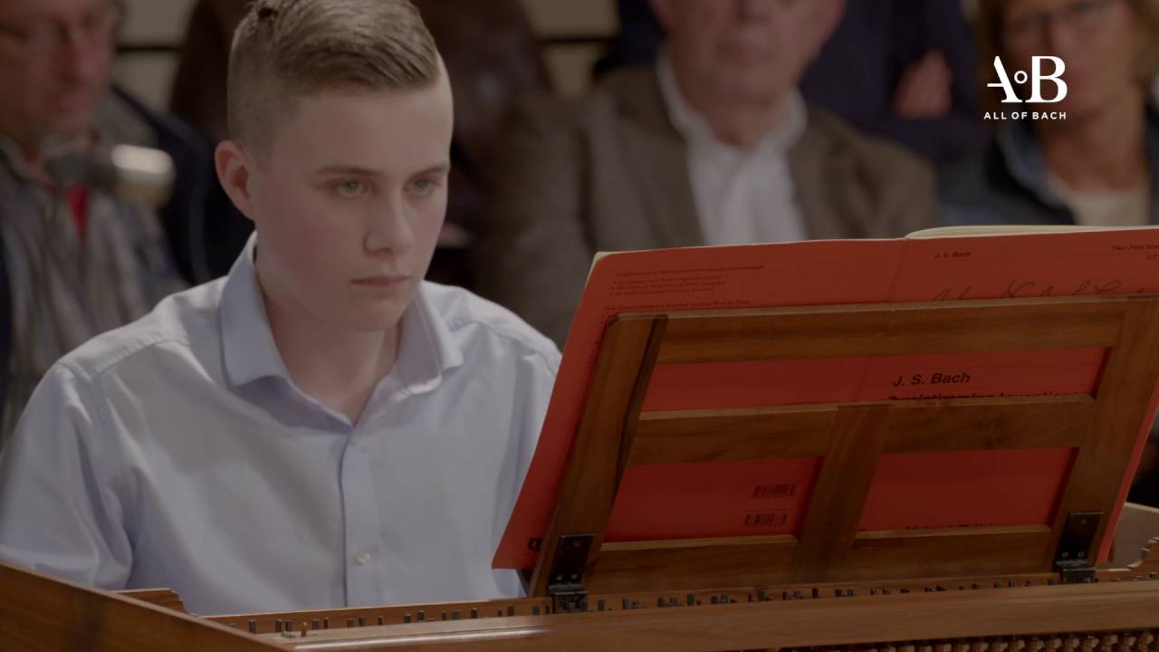Bach - Invention No. 14 in B flat major BWV 785 - Frank Monster ...