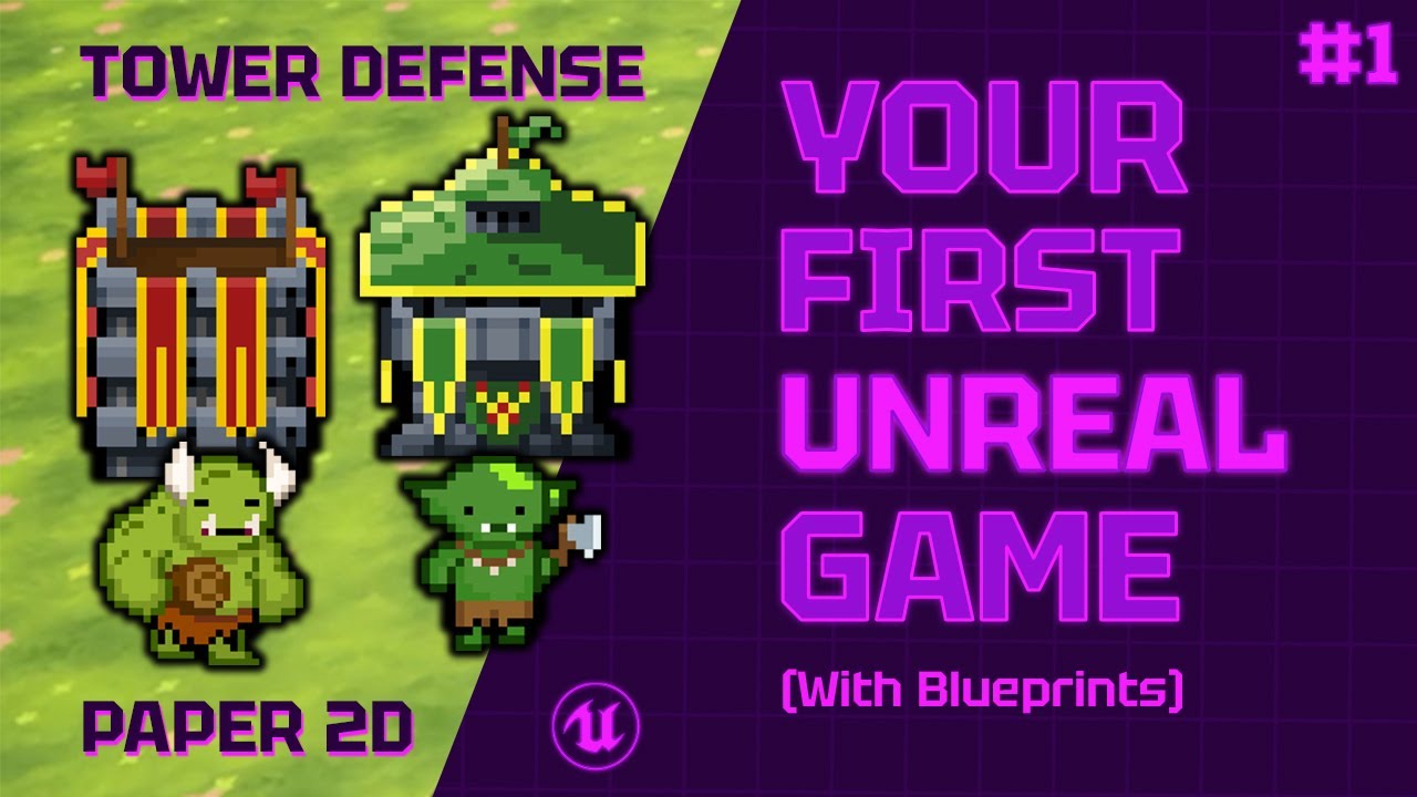 Tower Defense With Paper 2D Tutorial | Unreal Engine 5 Blueprint ...