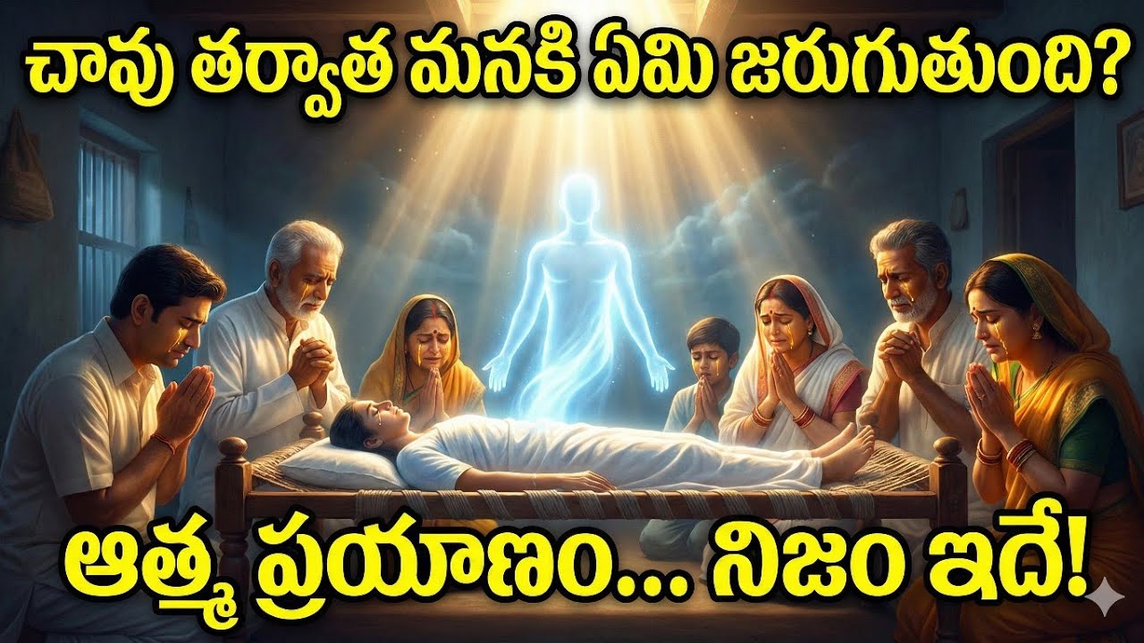 "మరణం తరువాత ఆత్మ యాత్ర | The Truth of Rebirth and Moksha | Telugu ...