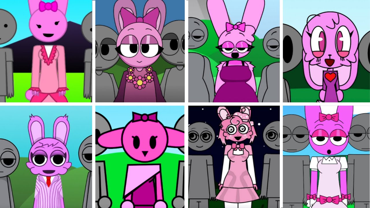 💗Incredibox - Sprunki but ONLY PINKI in ALL Human Edition💗 - YouTube