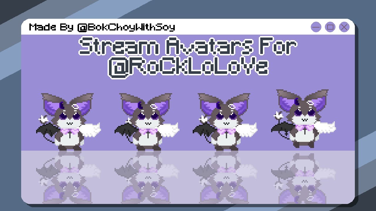 Aseprite - Animated Pixel Nephilim Mascot Stream Avatars Time Lapse ...