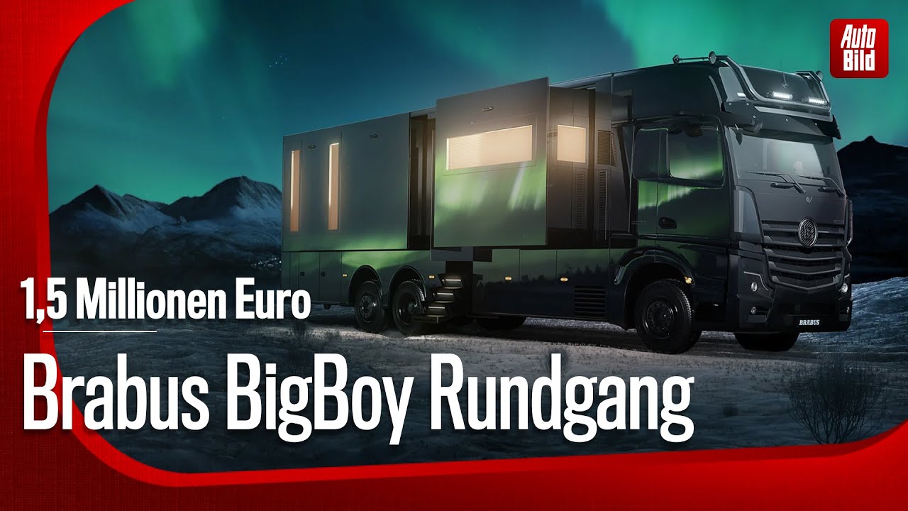 Brabus Big Boy: getunter Actros als Luxus-Wohnmobil | Thomas Geiger ...