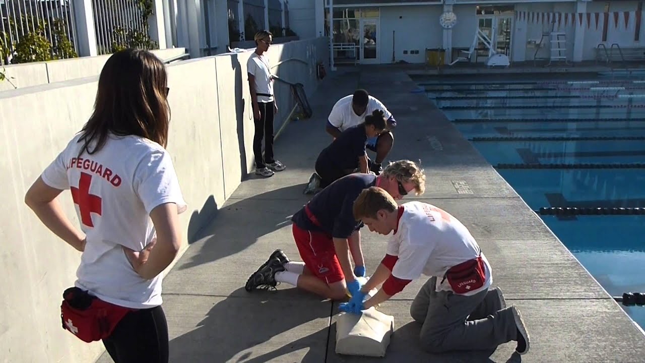 Lifeguarding Drill: 2-Rescuer CPR/BVM Progression (Rescuer returns ...