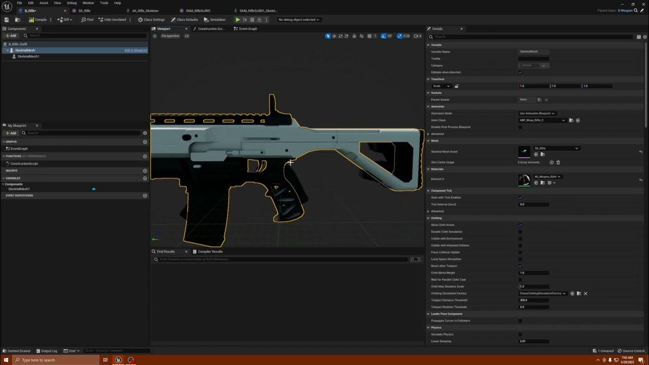 UE5 Lyra How to Customize Weapon and Keep Animation - Tutorial - YouTube