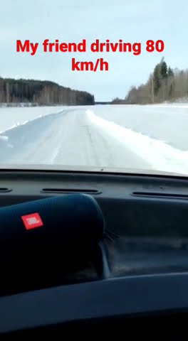 Opel Kadett on the ice rally track - YouTube