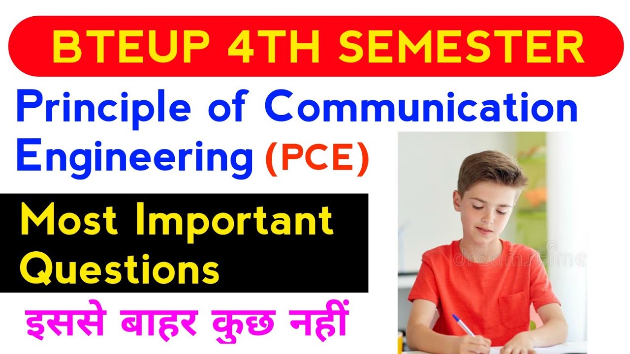 20 Most Important Questions//Principle of Communication Engineering ...