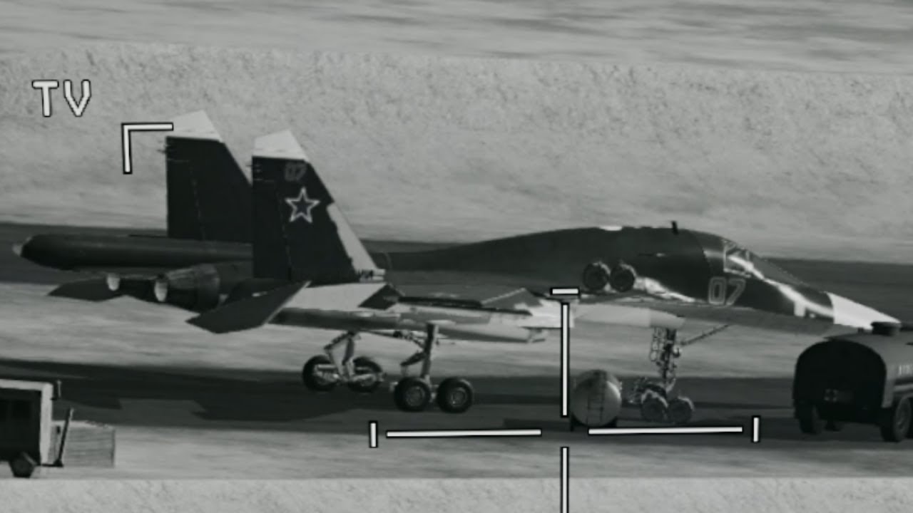 AH-64D Apache Destroys Military Airbase With Hellfire in Epic Attack ...
