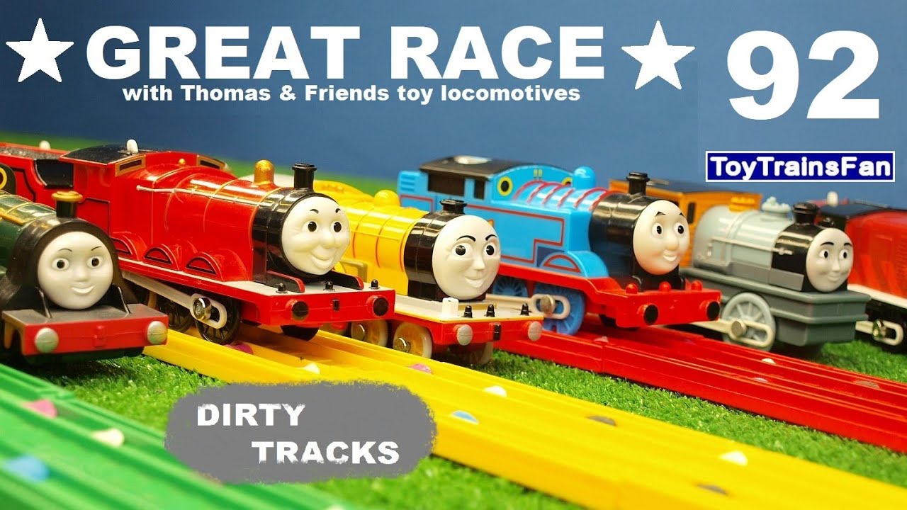 GREAT RACE #92 Thomas & Friends -Trackmaster and Plarail toy trains ...