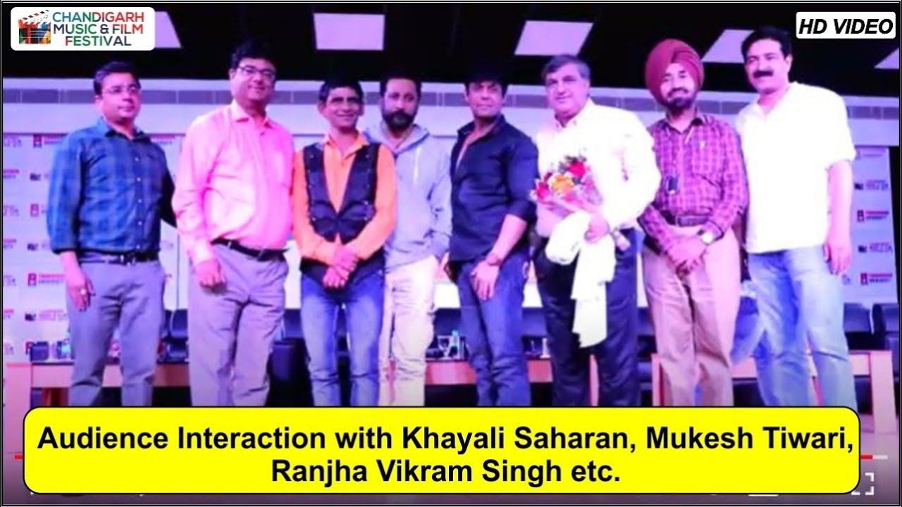 Audience Interaction with Khayali Saharan, Mukesh Tiwari, Ranjha Vikram ...