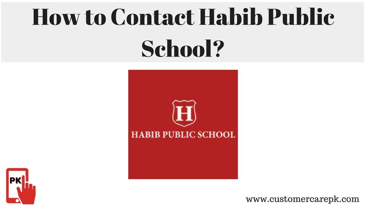 Habib Public School Address, Phone Number, Email ID, Website - YouTube