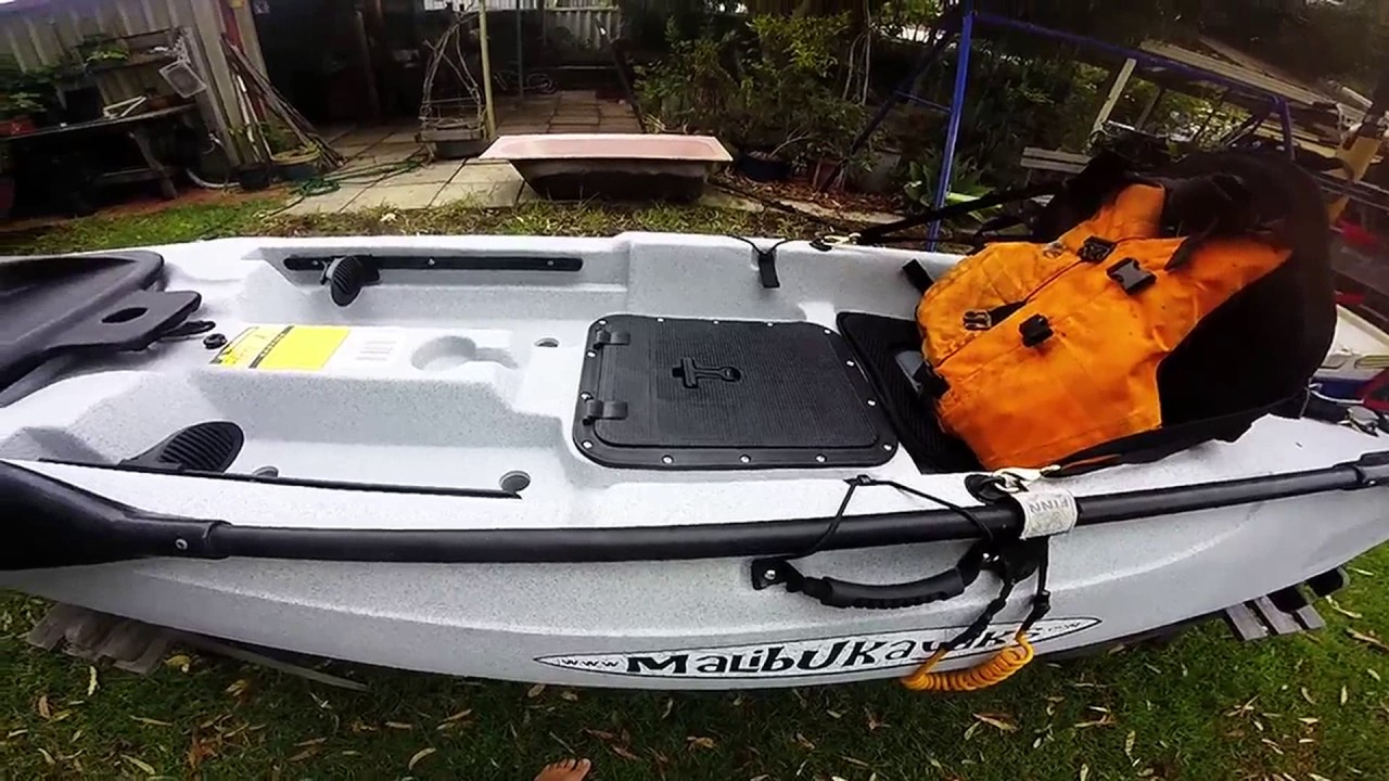 Malibu X-Caliber Fishing Kayak First Impressions and Setup. - YouTube