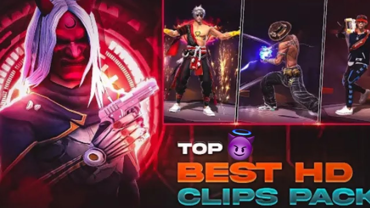 Top HD Quality Emote Clip 💞 No copyright Clip 🔥 Clip+Xml+CC ⚡ FF 4K ...