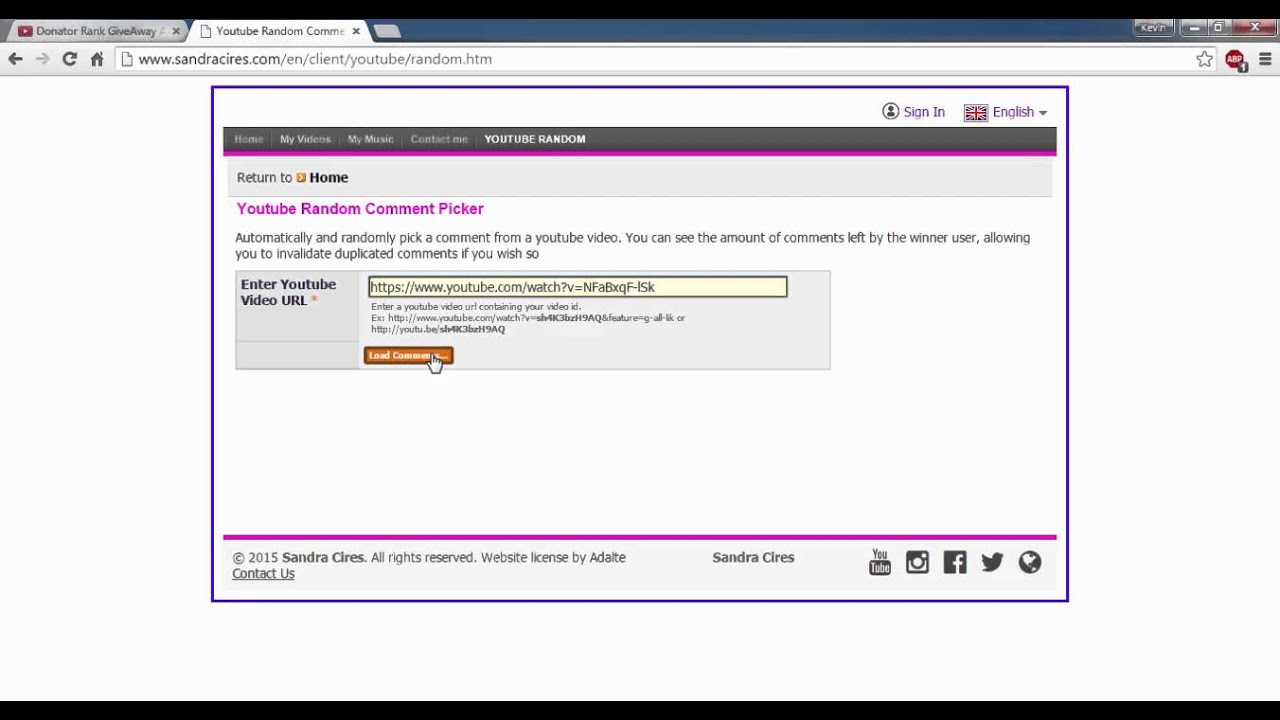The winner of the donator rank! - YouTube