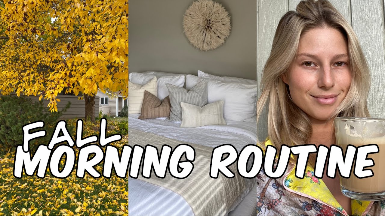 Fall Morning Routine 2021 | Rachel Ratke - YouTube