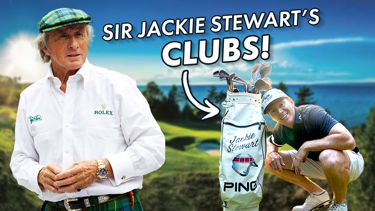 JACKIE STEWART'S GOLF CLUBS! - YouTube