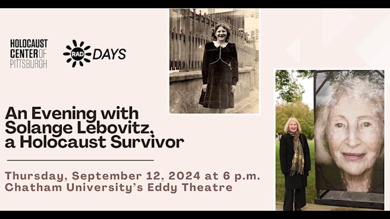 An Evening with Solange Lebovitz, a Holocaust Survivor - YouTube