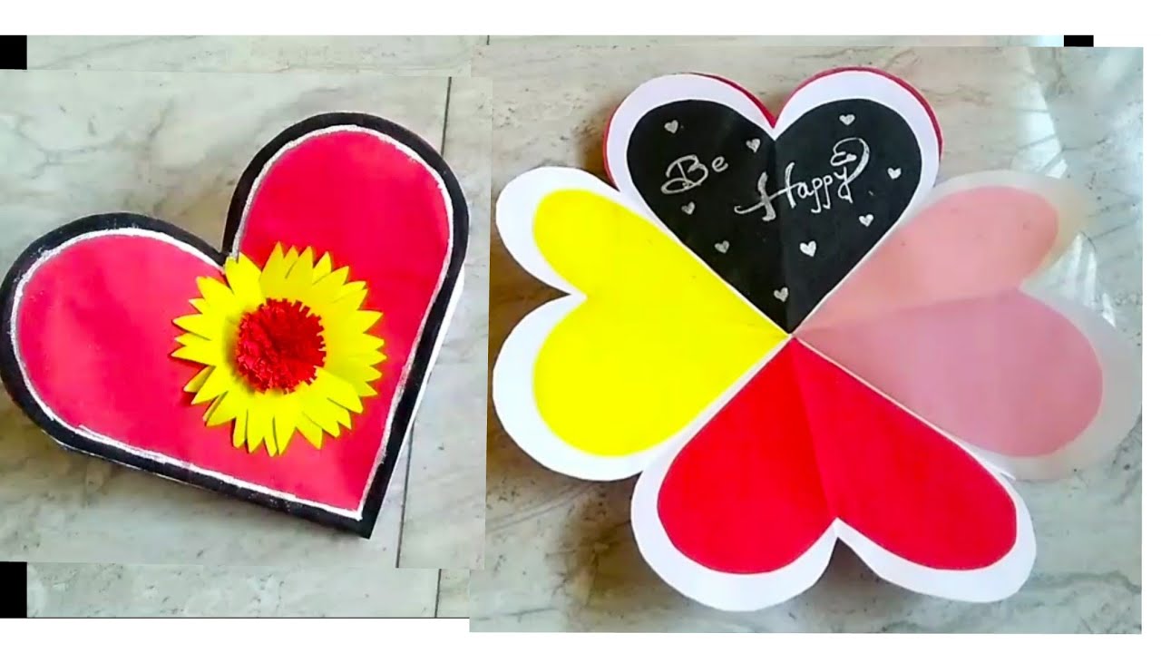 How To Make Heart Shape Card Pop Up Card YouTube How To Make Heart Shape Card Pop Up Card YouTube
