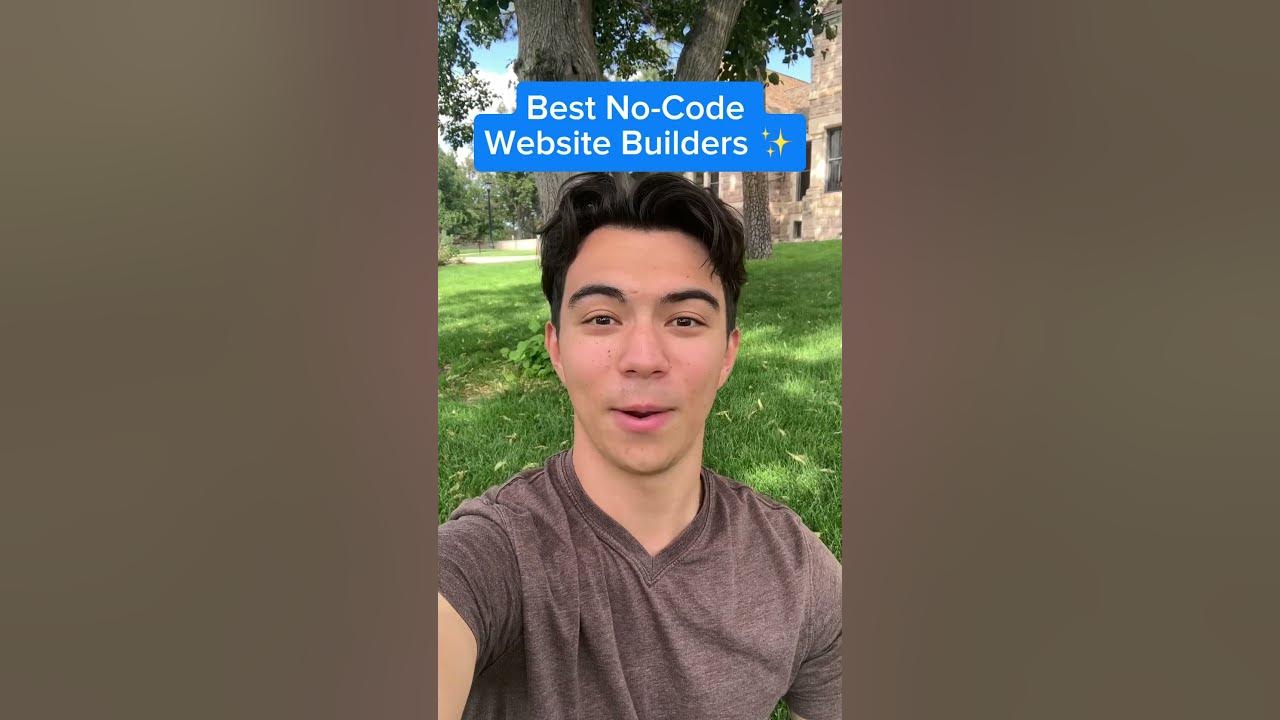 No-Code Website Builder #nocode #nocodetools #lowcode - YouTube