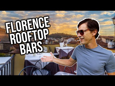 FLORENCE ROOFTOP BARS you should NOT miss! 🍕🇮🇹