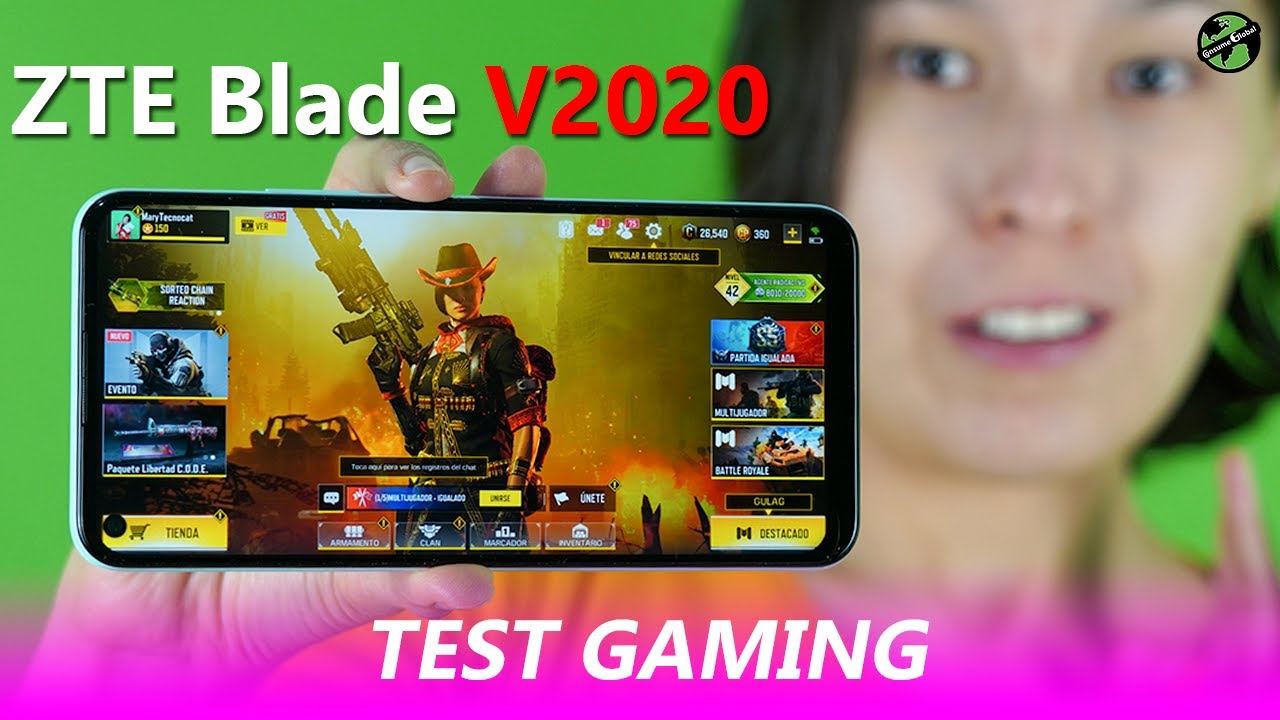 ZTE Blade V2020 Test Gaming | Consume Global - YouTube