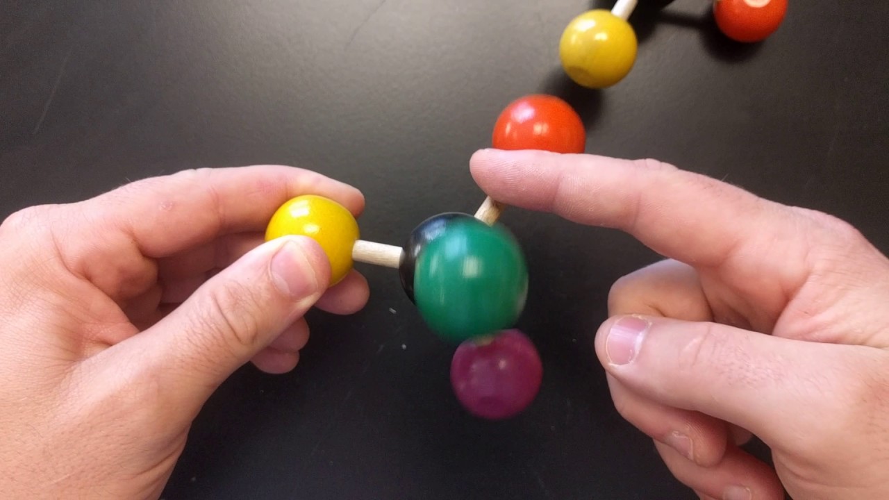 Rotation around a single bond - YouTube