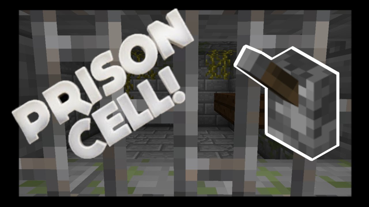 Minecraft How to Make a Working Prison Cell - YouTube