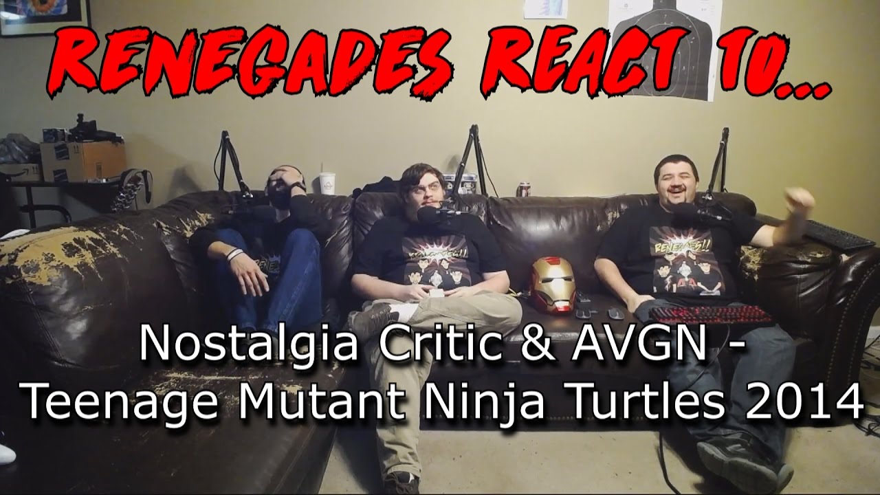 Renegades React to... Nostalgia Critic & AVGN - Teenage Mutant Ninja ...