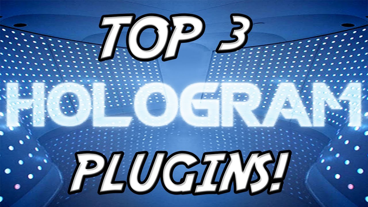 Minecraft Saturday │ Top 3 "Hologram" Plugins! | #4 - YouTube