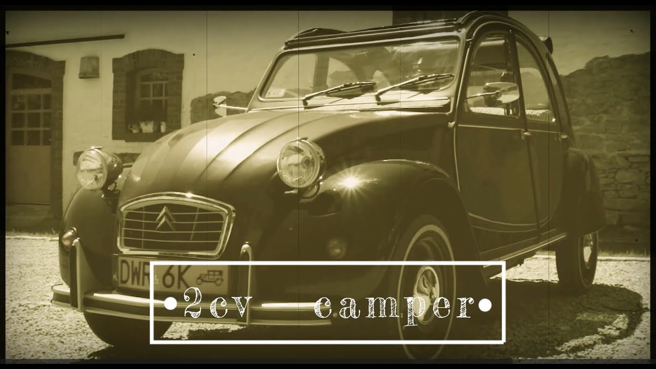 Citroen 2cv - Conversion Camper Kit - YouTube