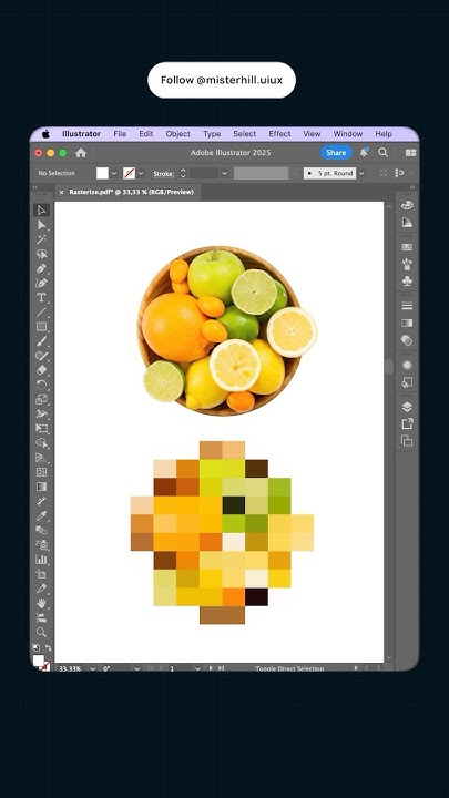 How to extract color from image in adobe illustrator 💯🎉 #illustrator # ...