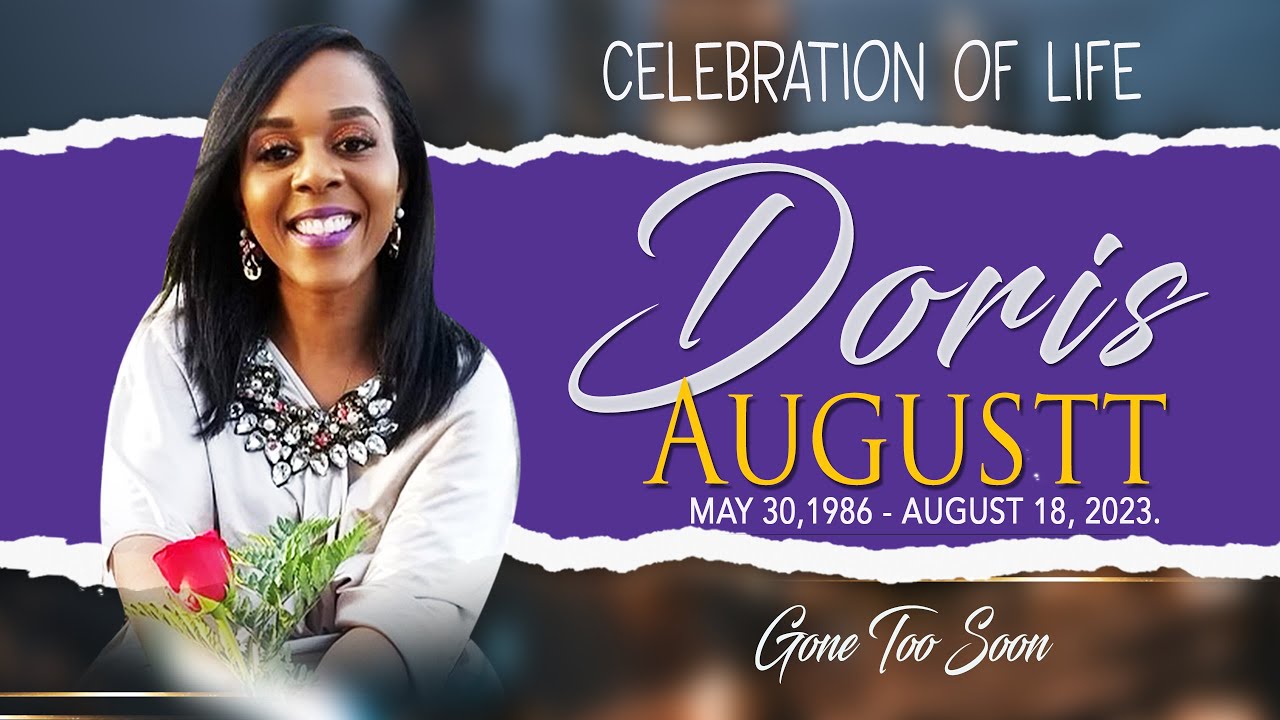 Late Doris Augustt Celebration Of Life. - 09. 02. 2023 - YouTube