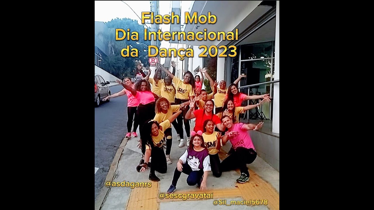 Flash Mob "Dia Internacional da Dança" - YouTube
